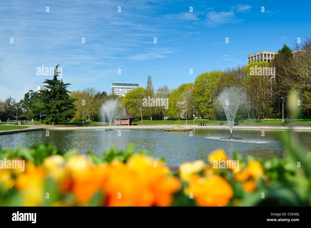 Basingstoke town park hi-res stock photography and images - Alamy