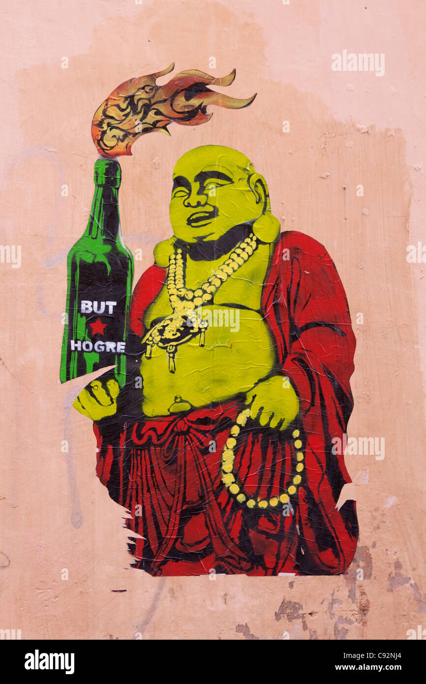 Political Graffiti On A Building High Resolution Stock Photography and ...