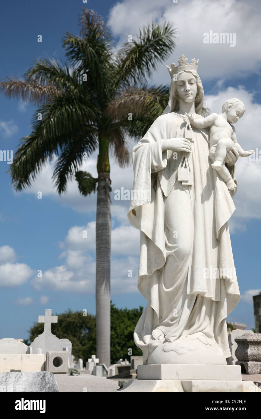 Colon Cemetery in Havana, Cuba Stock Photo - Alamy