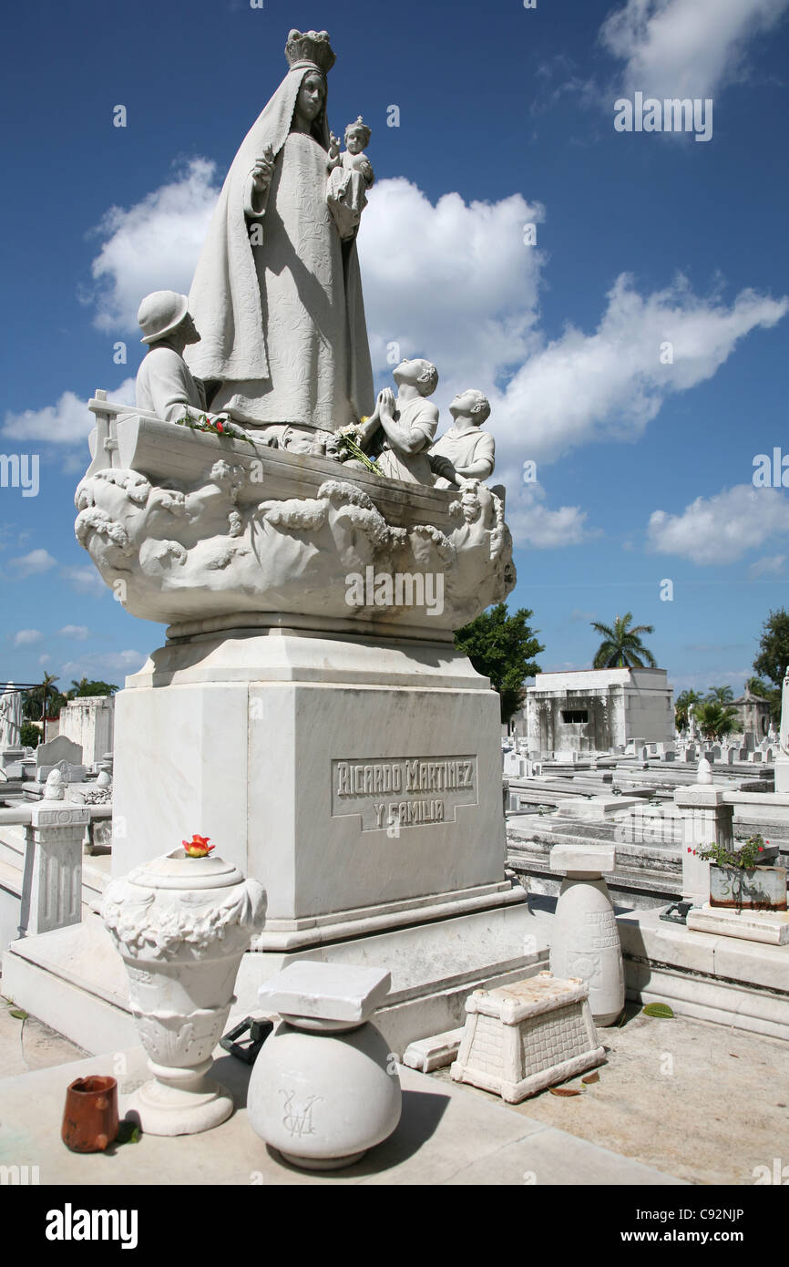 Colon Cemetery in Havana, Cuba Stock Photo - Alamy