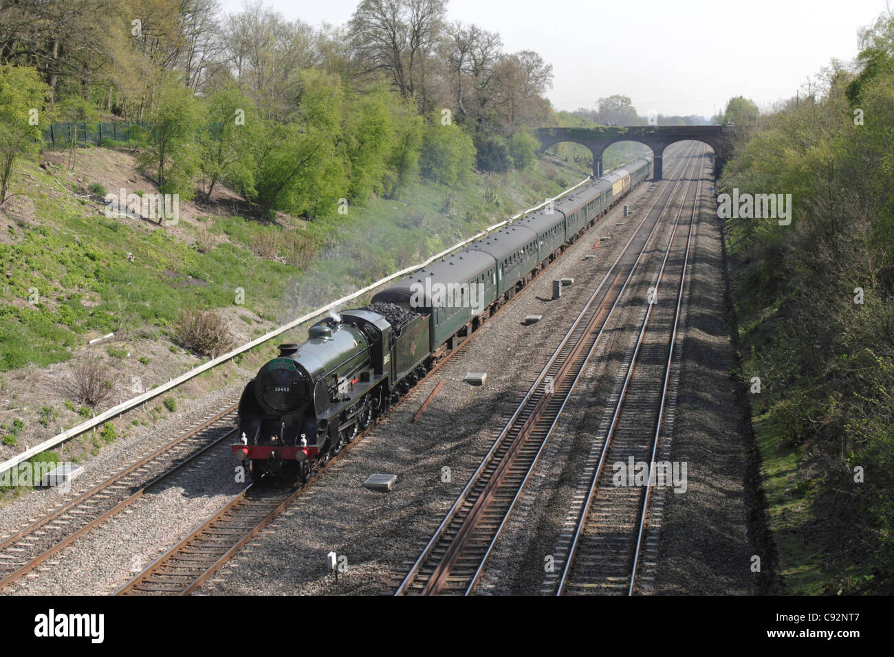 King arthur class steam locomotive hi-res stock photography and images ...