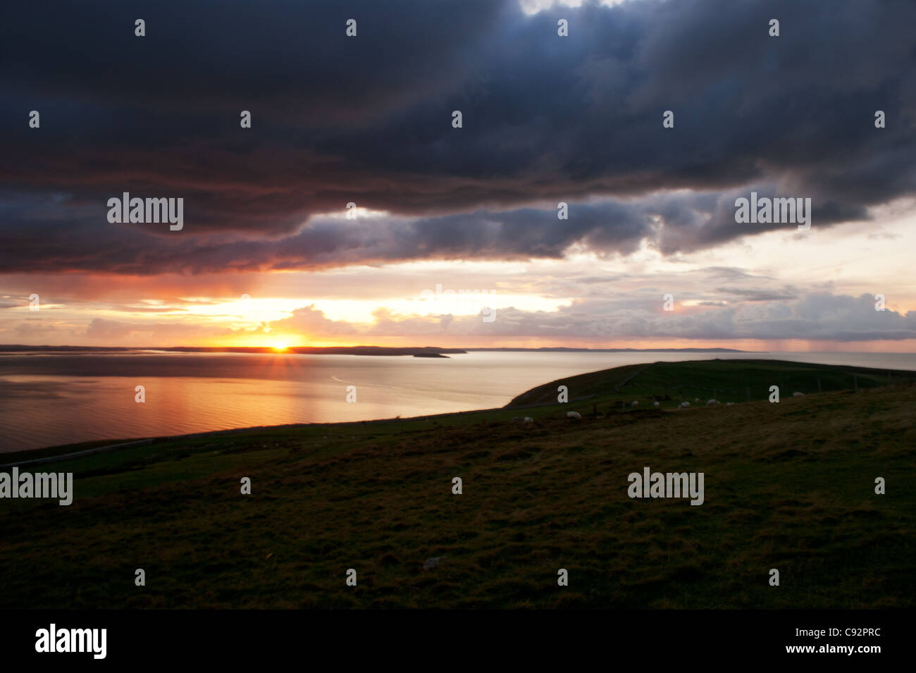 Sunset and stormy hi-res stock photography and images - Alamy