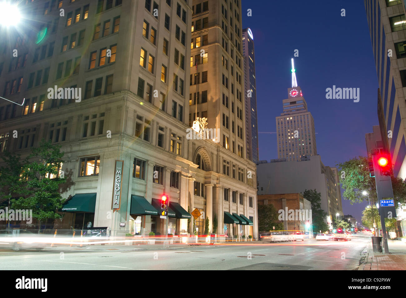 Clock building downtown dallas hi-res stock photography and images - Alamy
