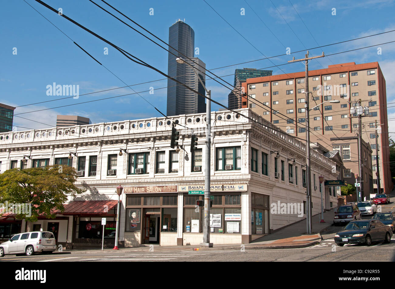 Seattle Town City Washington State United States of America USA Stock ...