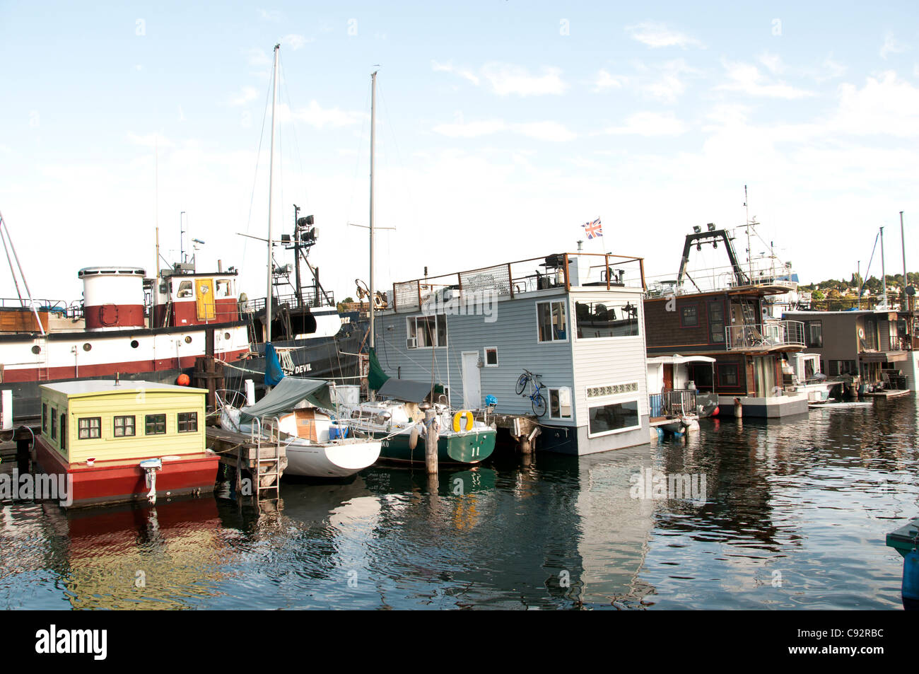 Seattle Town City Washington State United States of America USA Stock ...