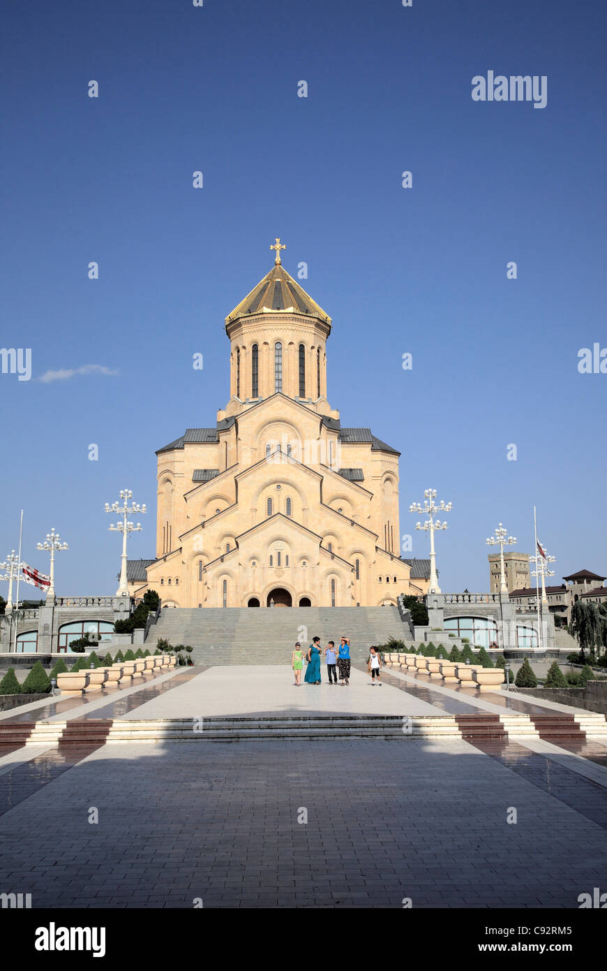 The Holy Trinity Cathedral of Tbilisi (known as Sameba) is a cathedral ...