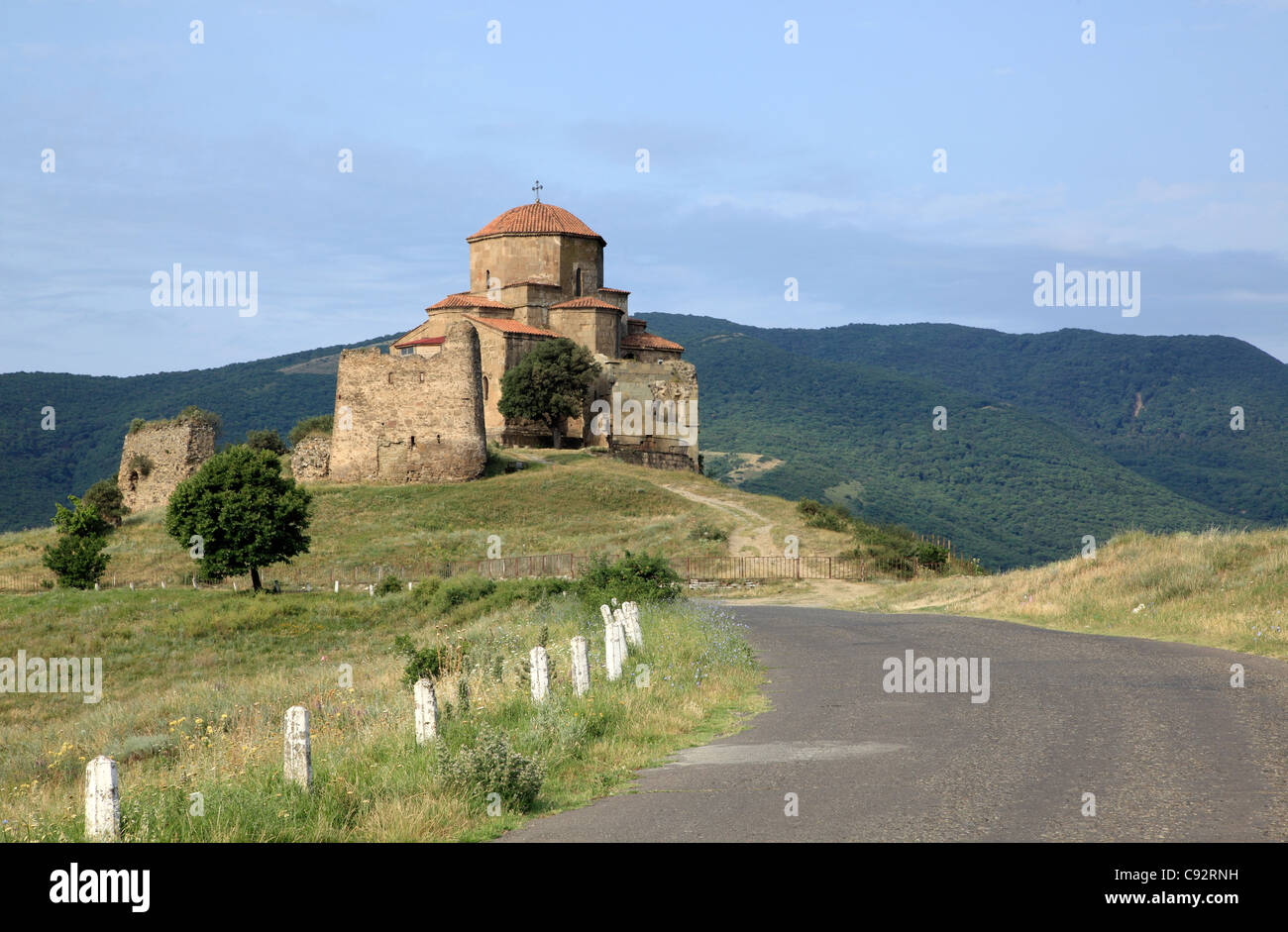 Jvari or Jvari Monastery is a 6th century Georgian Orthodox monastery ...