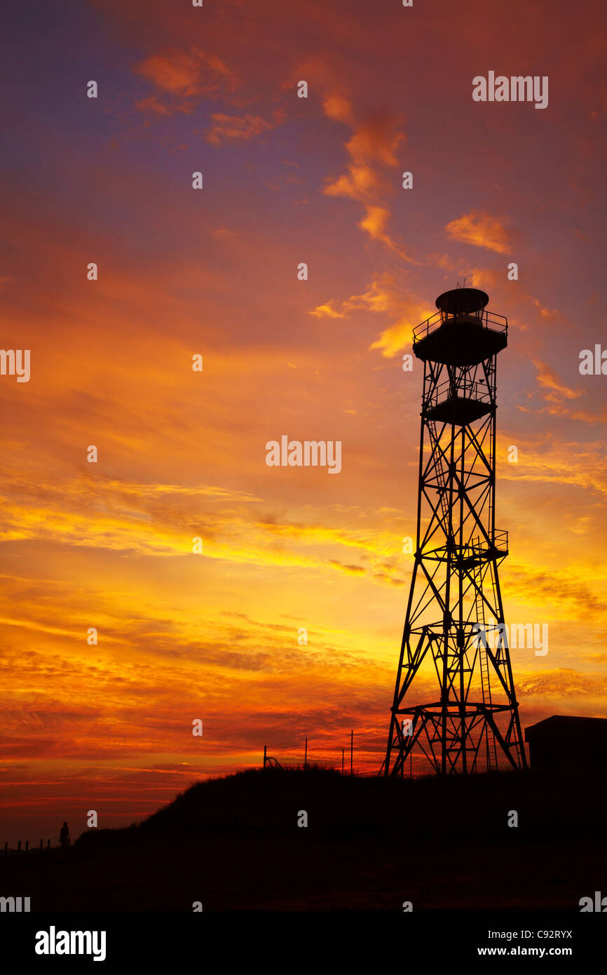 Gantheaume Point Lighthouse at sunrise, Broome, Kimberley Region ...