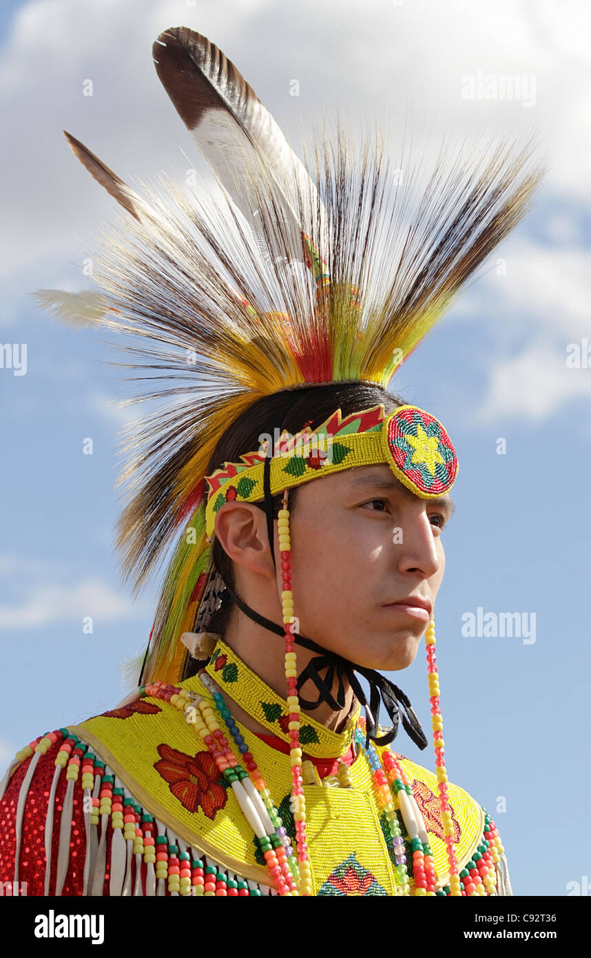 Scottsdale, Arizona - Participant in the inter-tribal Red Mountain ...