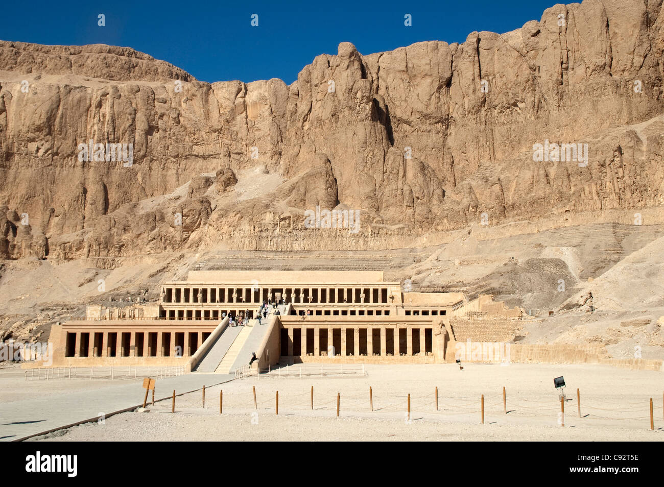 Deir el-Bahri is a complex of mortuary temples and tombs located ...