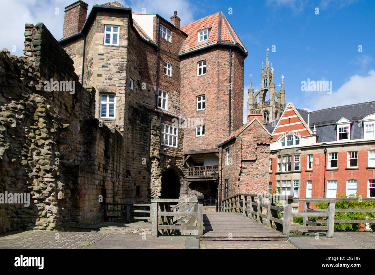 The Black Gate of Castle Garth and St Nicholas Cathedral are among the ...