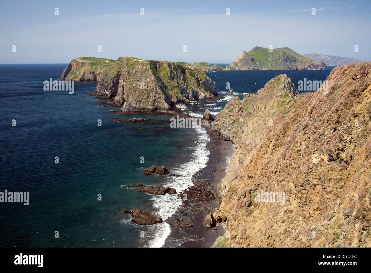 CALIFORNIA - East, Middle and West Anacapa Islands and Santa Cruz ...