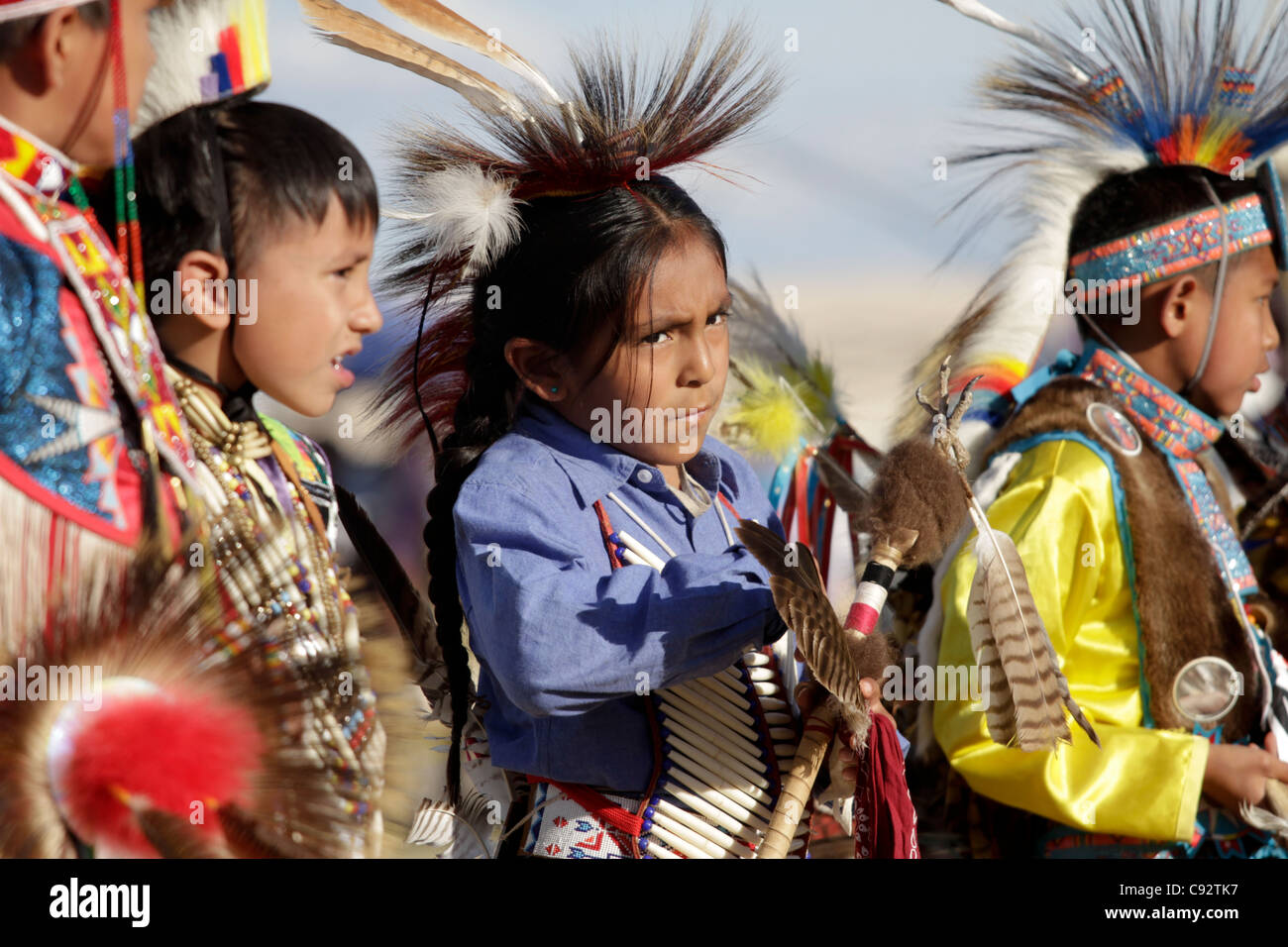 Scottsdale, Arizona - Participant in the inter-tribal Red Mountain ...