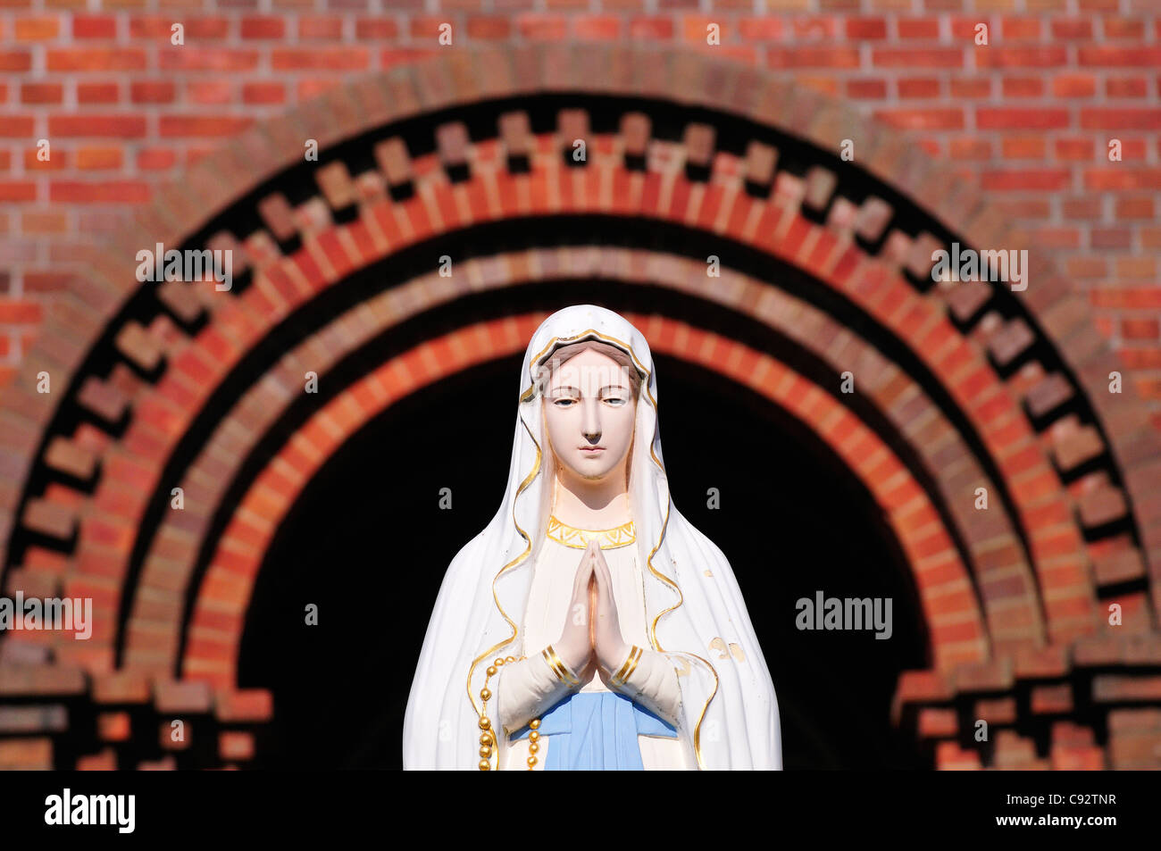 The Tabira Catholic church was built in 1918 in a Western architectural ...