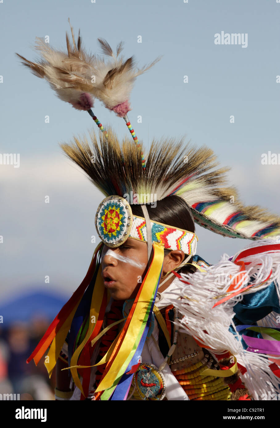 Scottsdale, Arizona - Participant in the inter-tribal Red Mountain ...