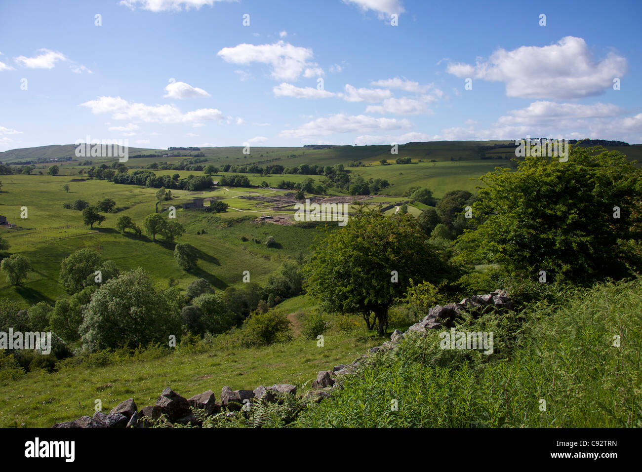 Vindolanda is a Roman auxiliary fort castrum located at Chesterholm ...