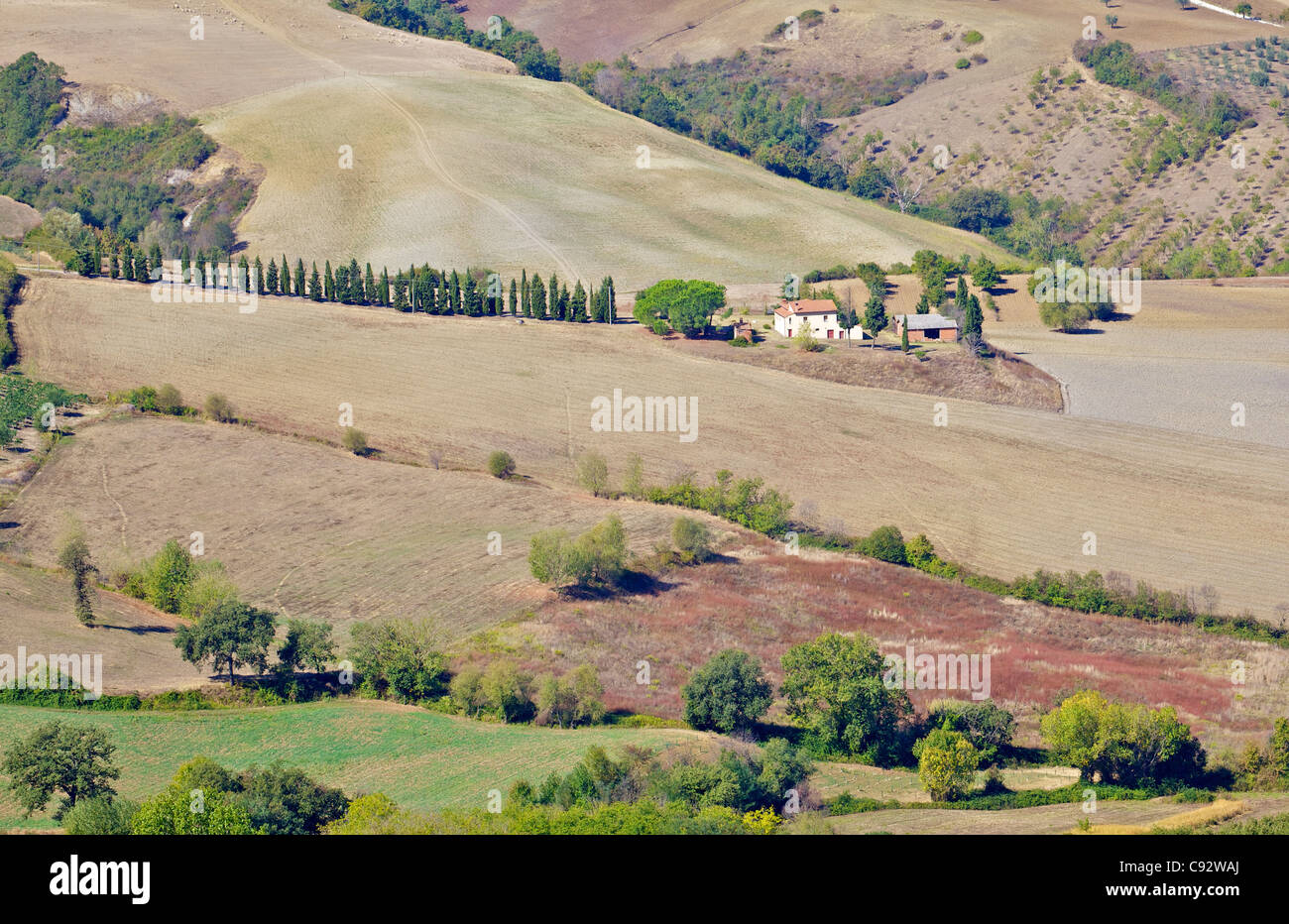 Hills of Tuscany Stock Photo - Alamy