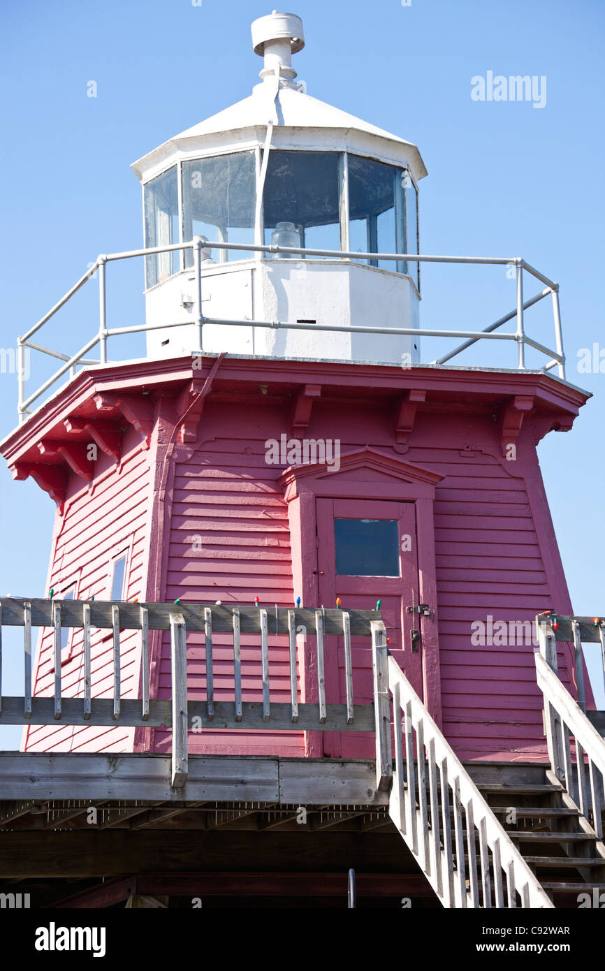 Two Rivers Lighthouse in Wisconsin Stock Photo - Alamy
