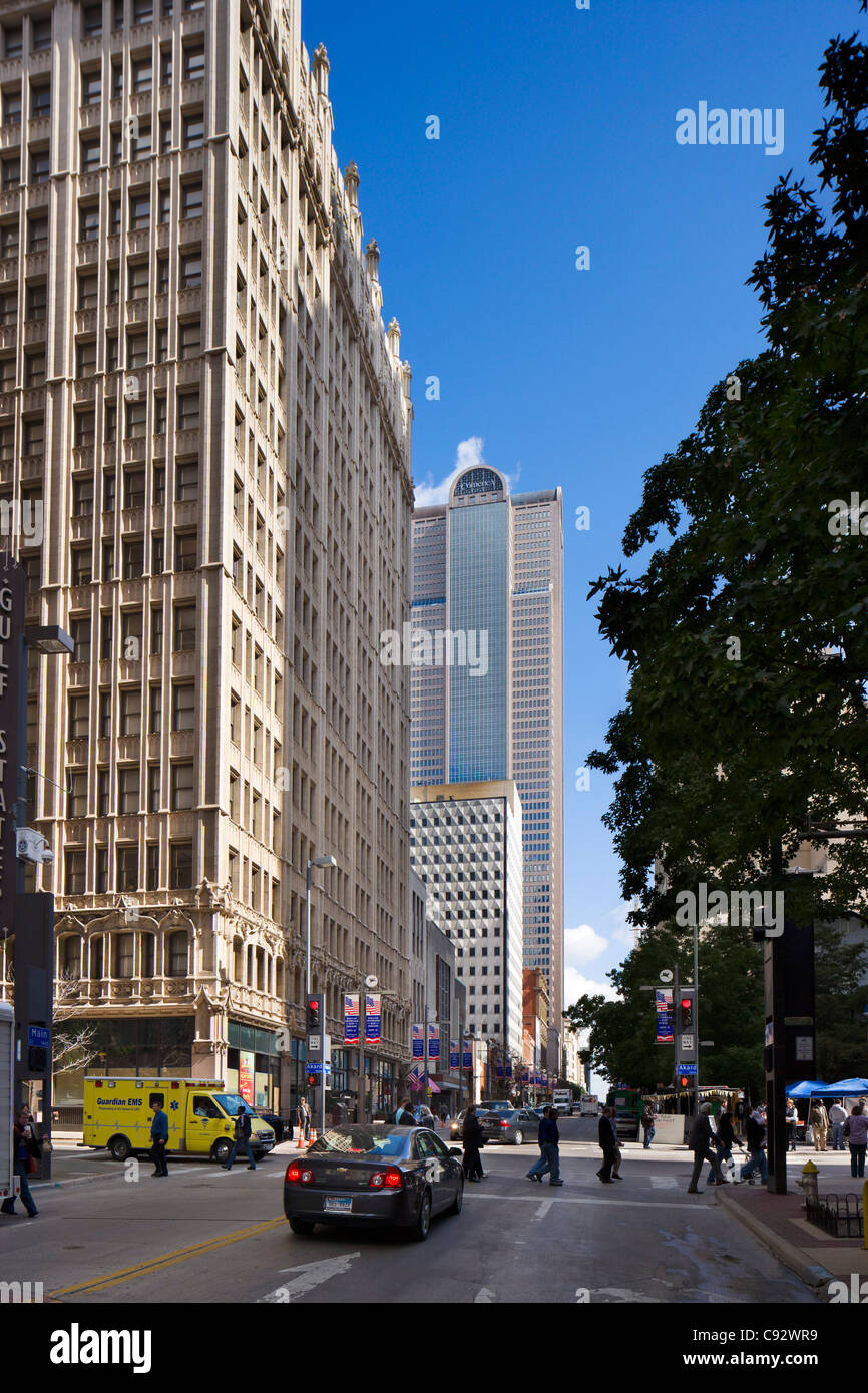 Dallas main center hi-res stock photography and images - Alamy
