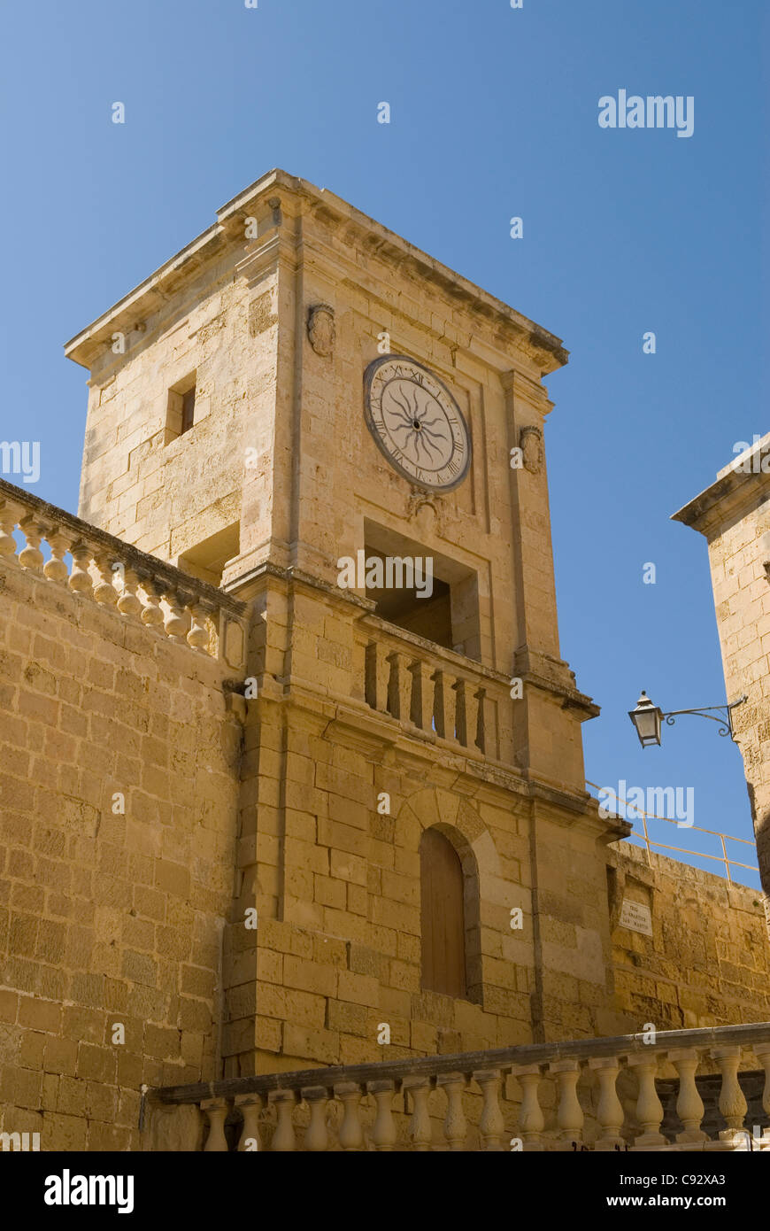 The citadel interior in Victoria on Gozo has an impressive array of ...