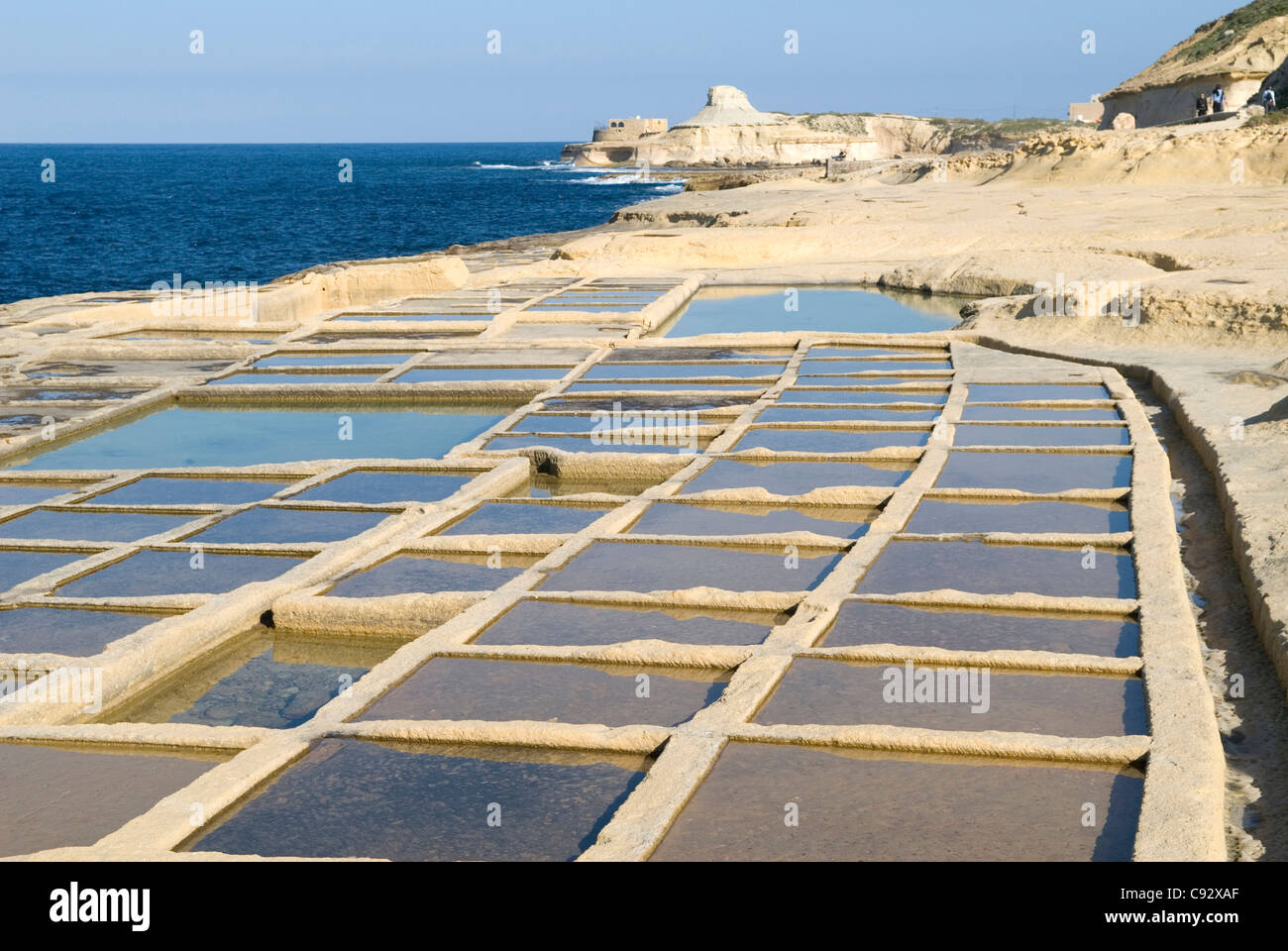 The Salt Pans have been in use since Roman times on the North coast ...