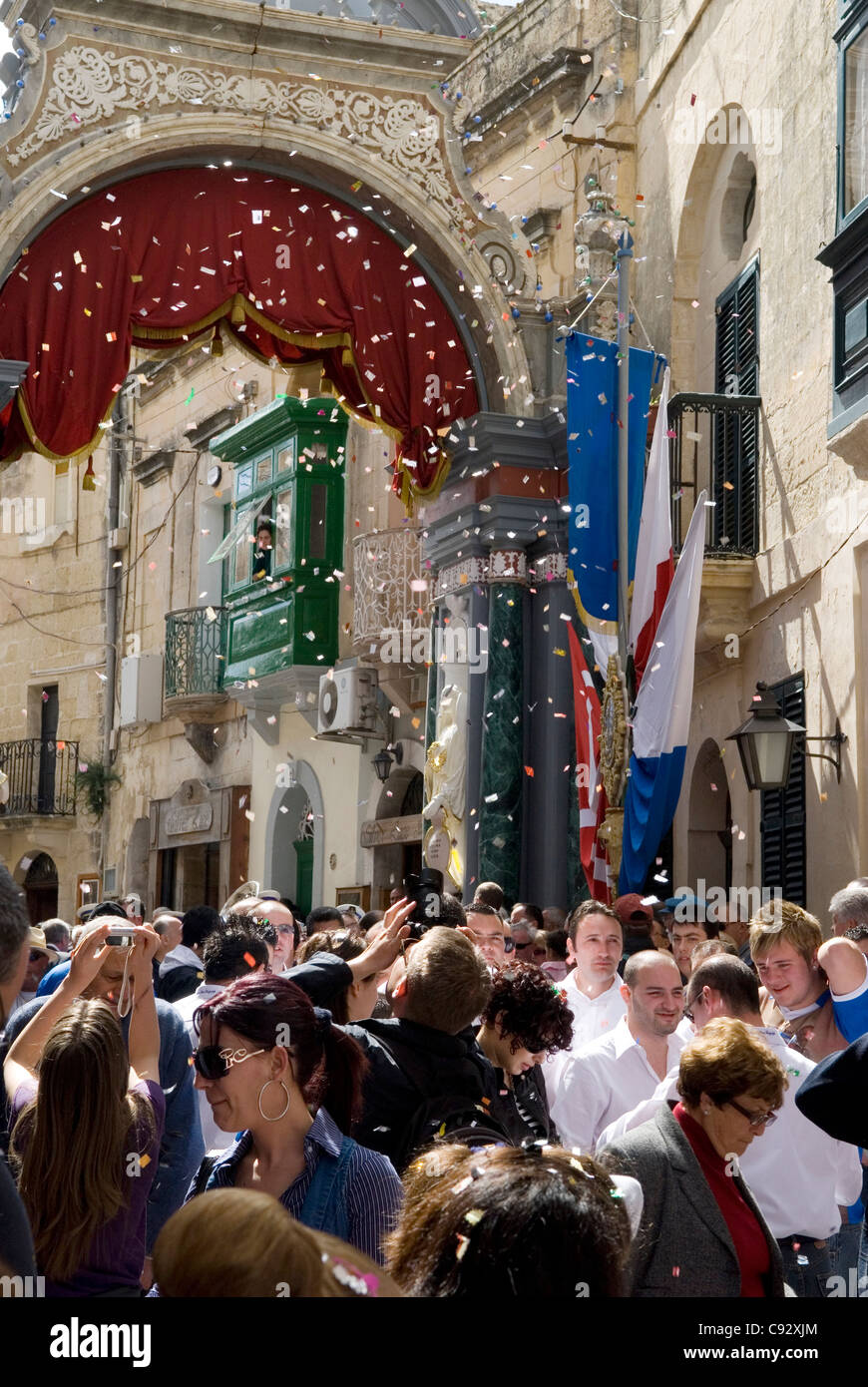 Rabat in Malta holds an annual festival to honour St Joseph where the ...