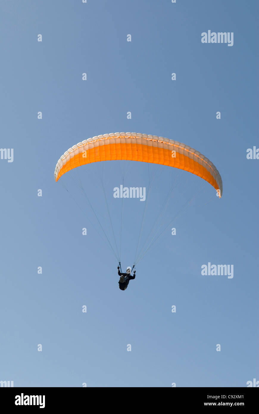 Paragliding is becoming a popular sport on the island of Malta whereby ...