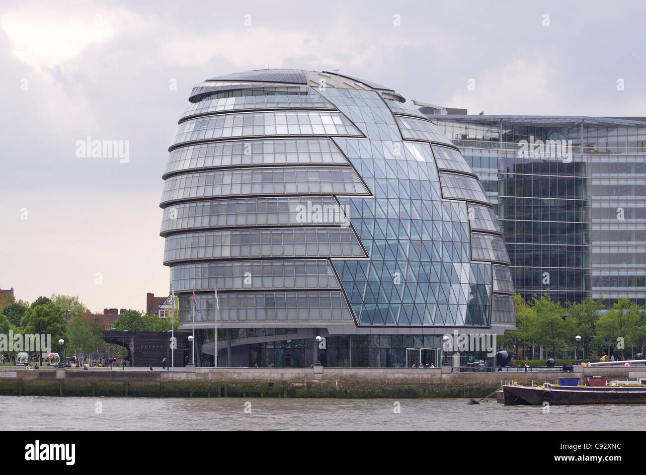 City Hall - the HQ of the Greater London Authority (GLA) designed by ...