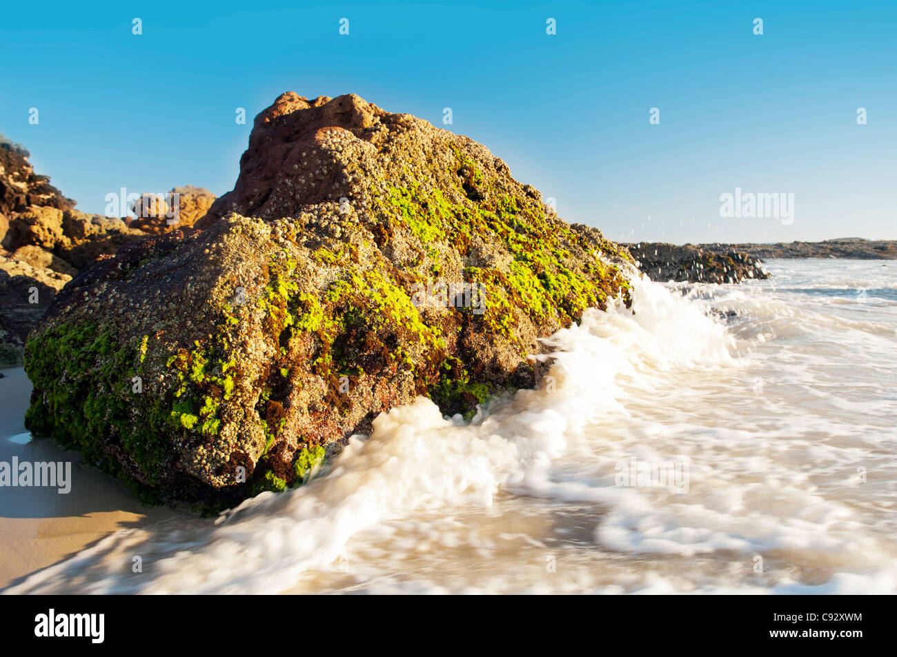 Stradbroke island on horizon hi-res stock photography and images - Alamy