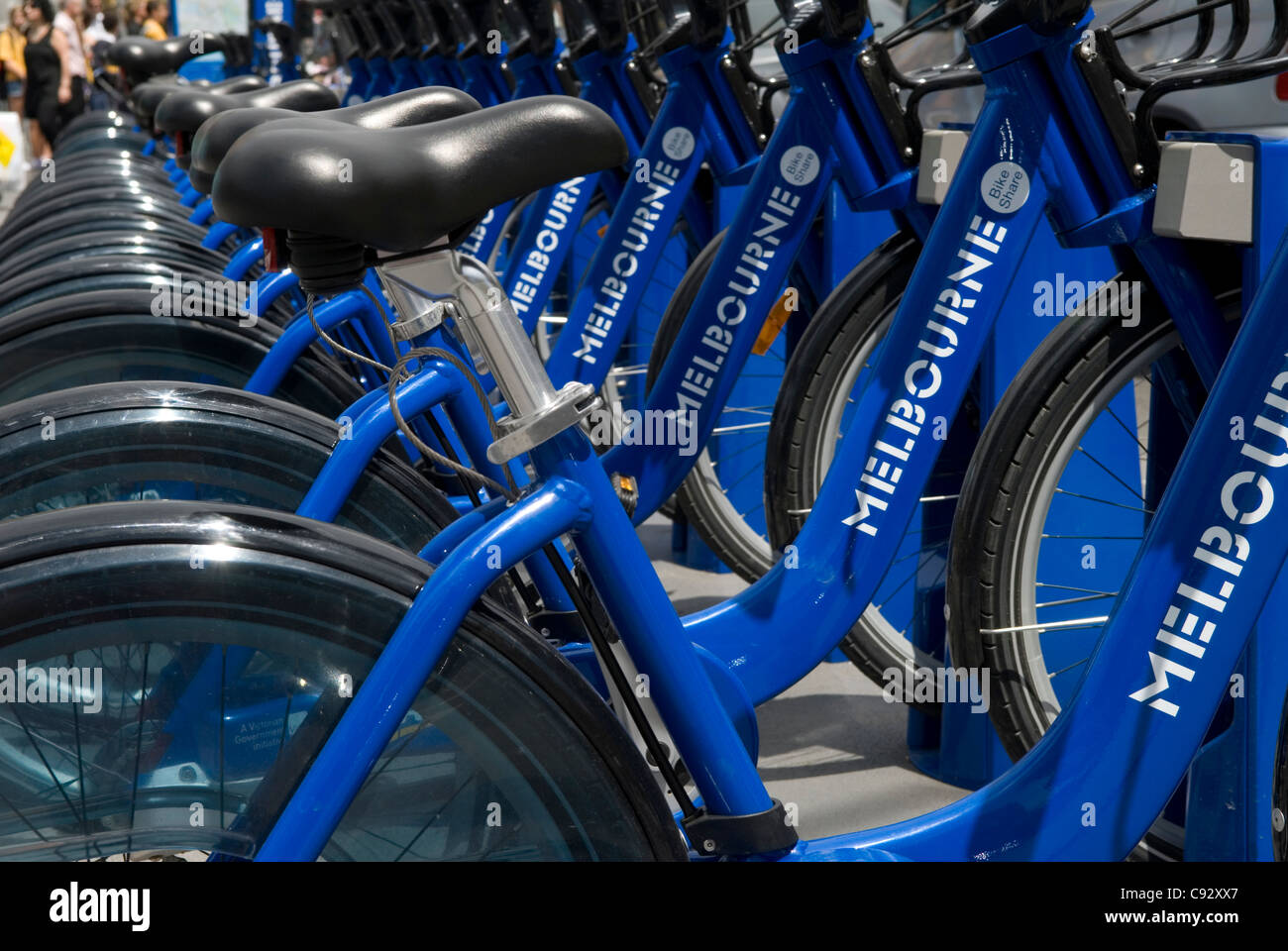 The first public bicycle sharing system in Australia was launched in ...