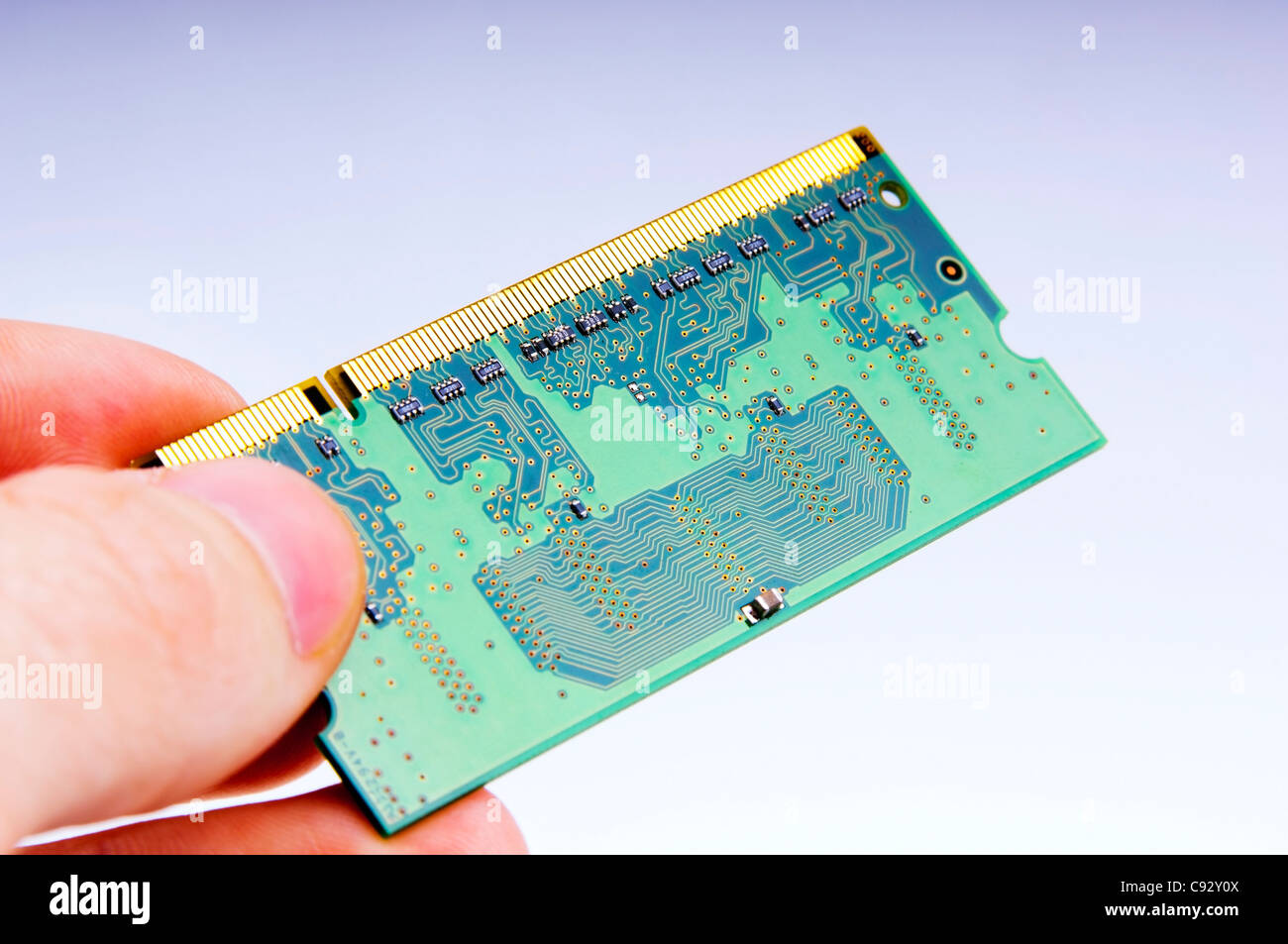 Circuit board green ram hi-res stock photography and images - Alamy