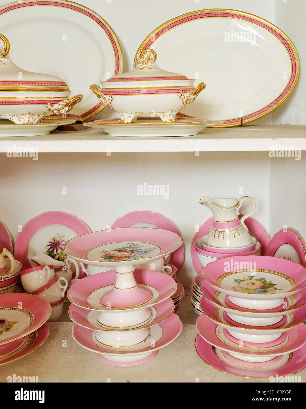 Many country houses are home to large collections of ceramics and ...