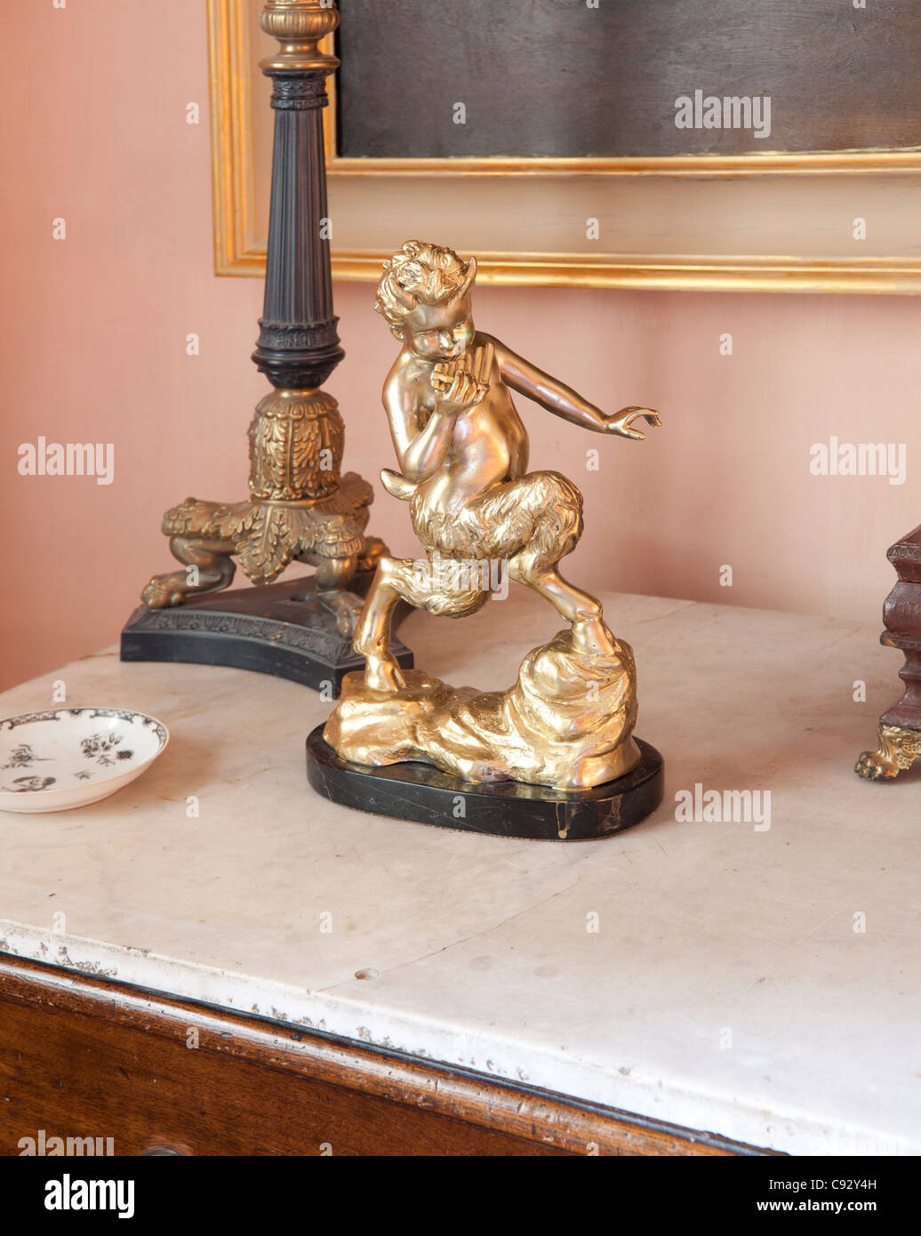 Pan greek god shepherds hi-res stock photography and images - Alamy