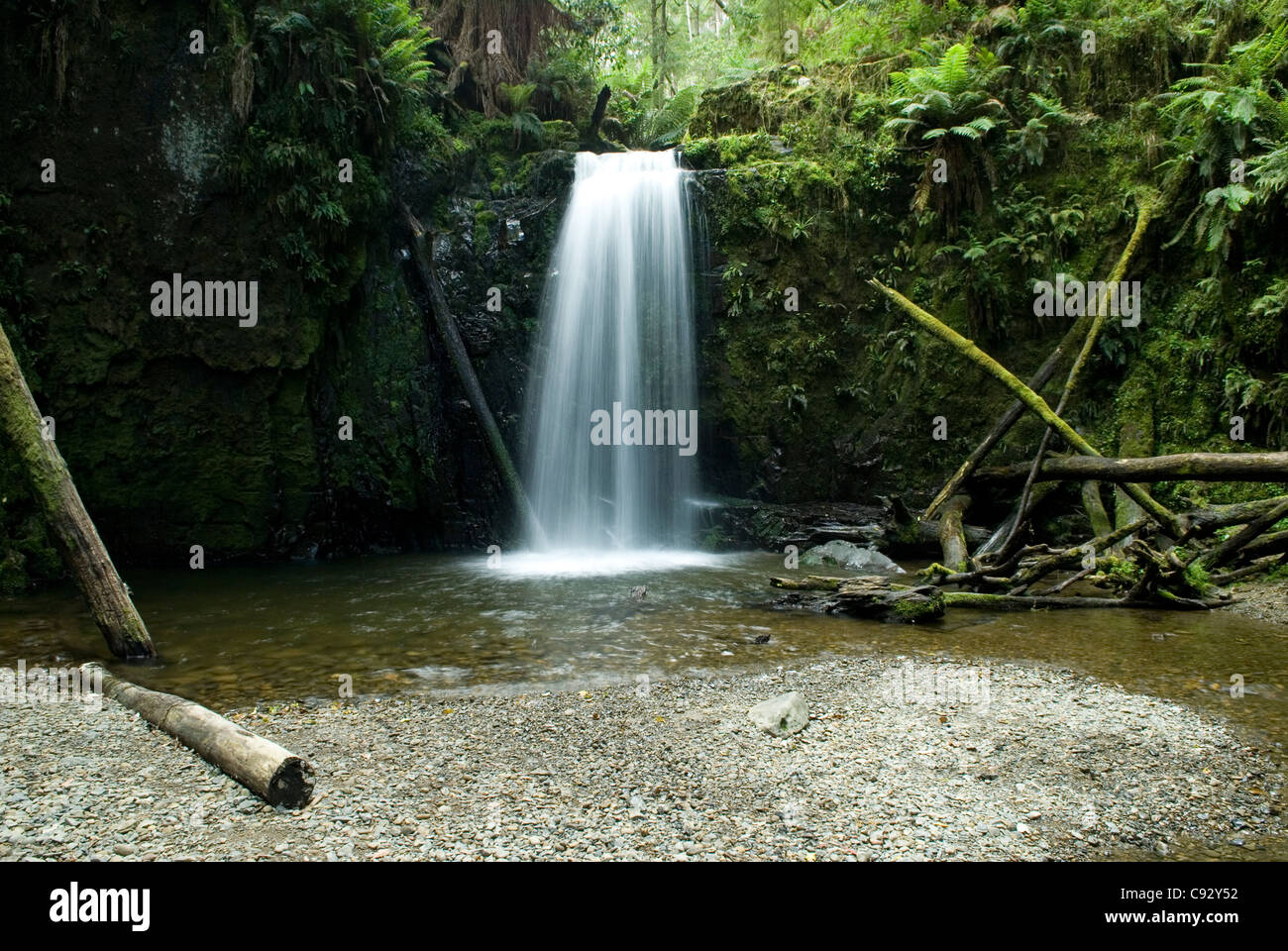 Marriners Falls is located on the Barham River in the scenic Paradise ...