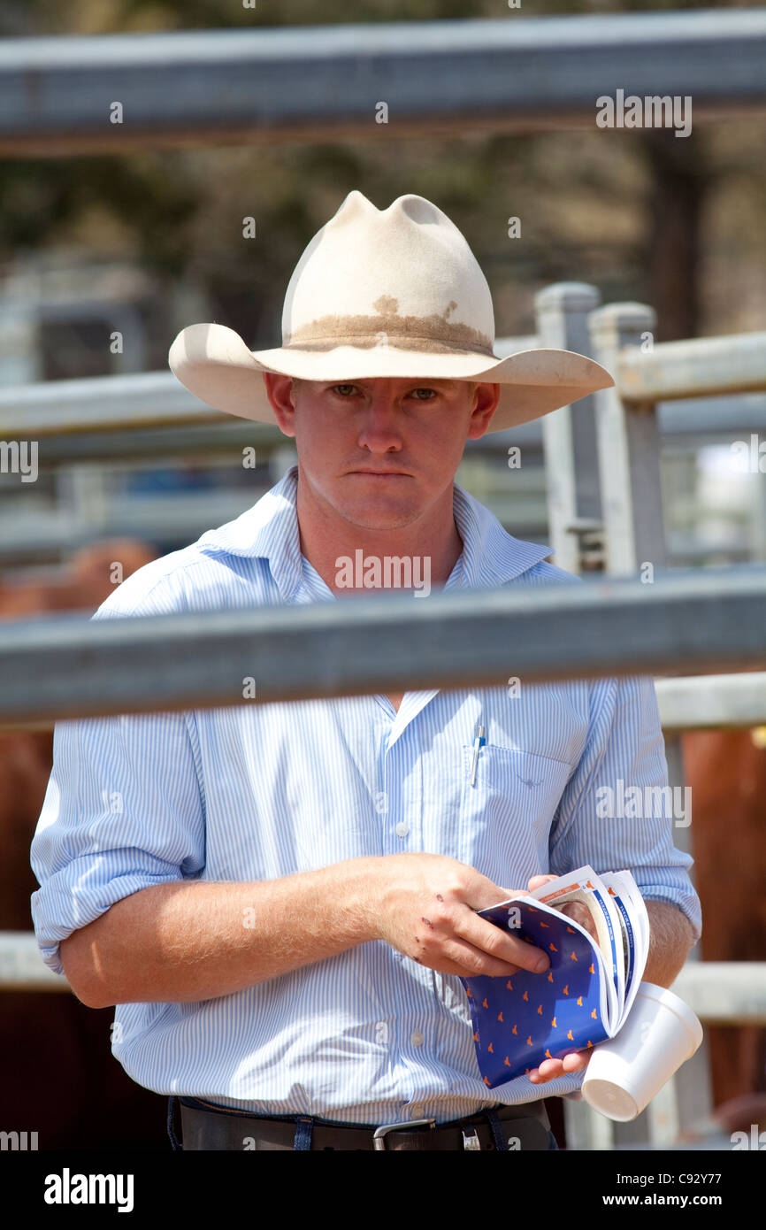 Australian cattle farmer hi-res stock photography and images - Alamy
