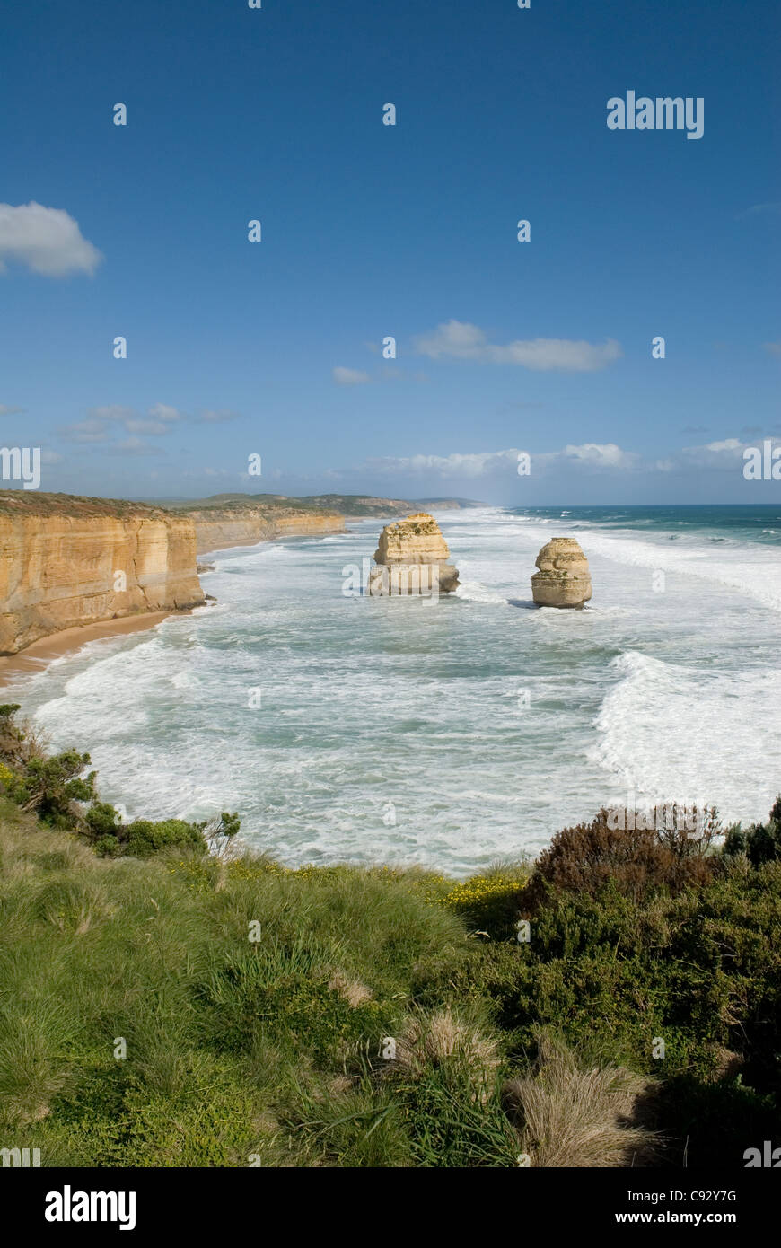 Moonlight Head is one of the Park's famous cliffs and geological ...