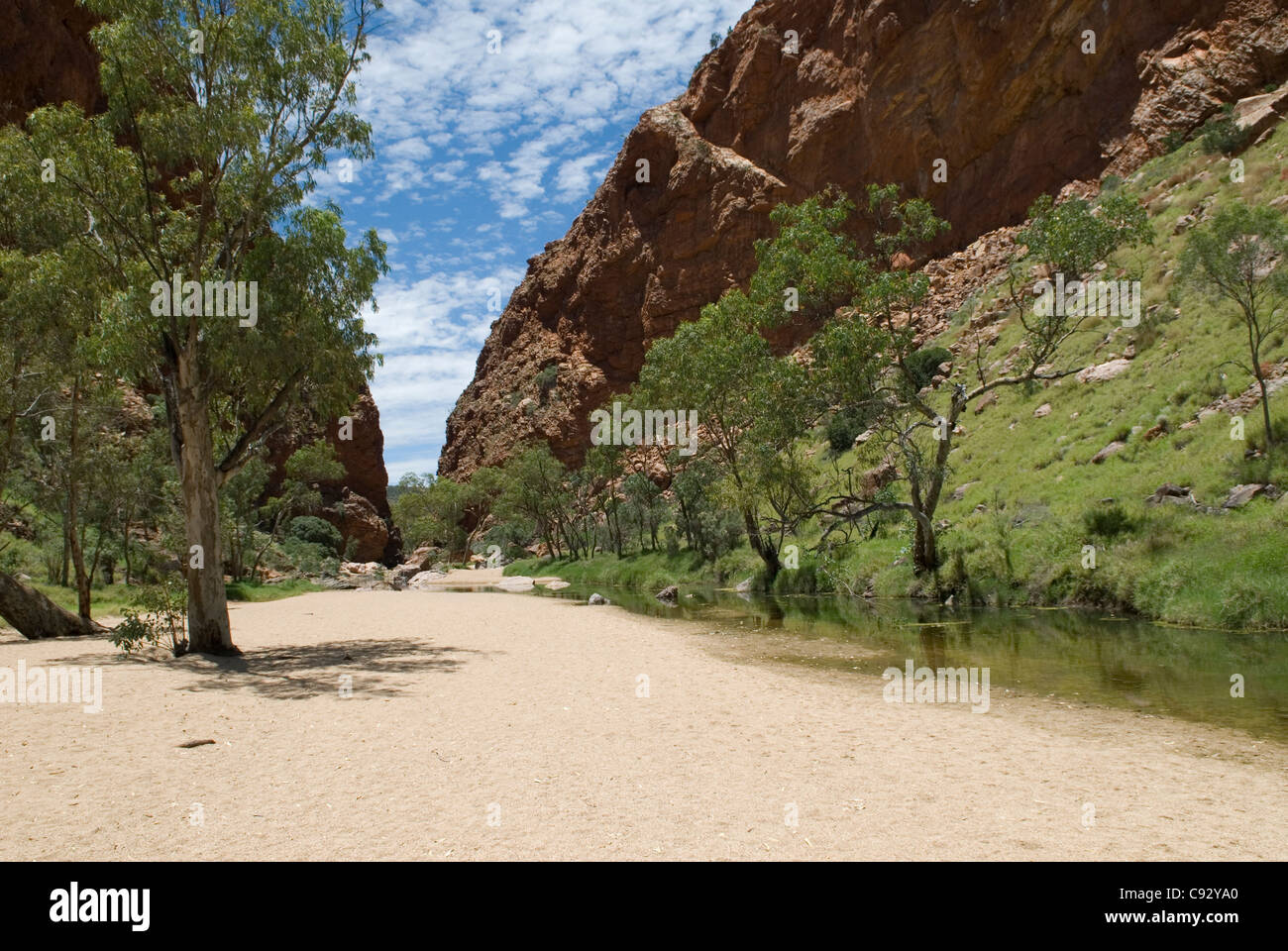 Simpson's Gap is a natural gap in the West MacDonnell Ranges of ...