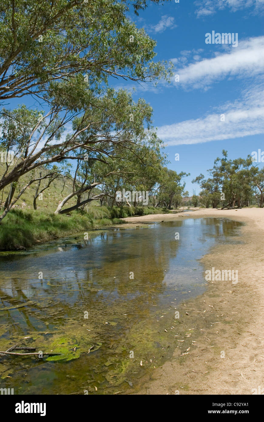 Simpson's Gap is a natural gap in the West MacDonnell Ranges of ...