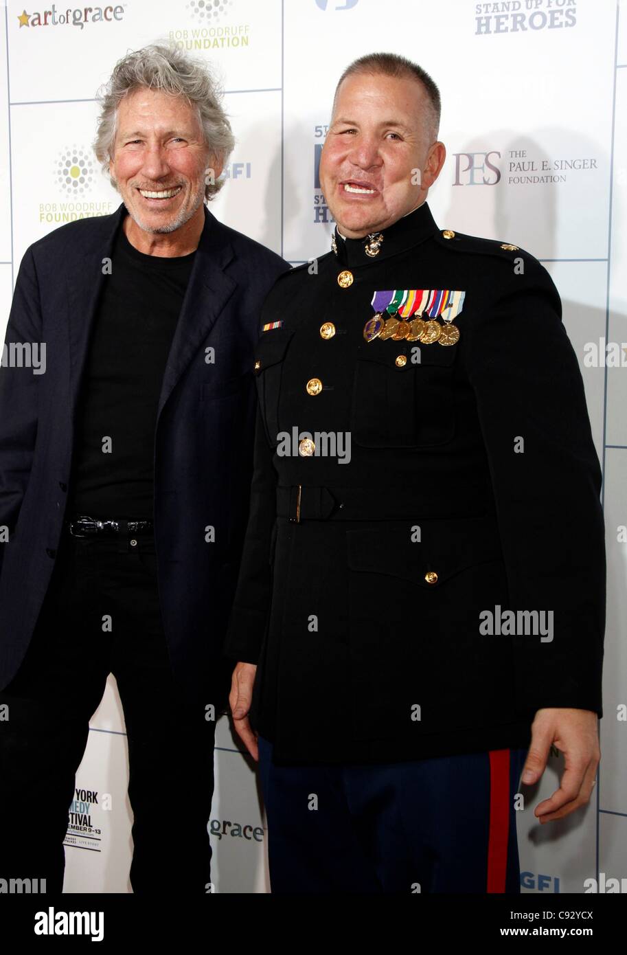 Roger Waters, Cpl. Justin Bunce in attendance for 5th Annual Stand Up ...