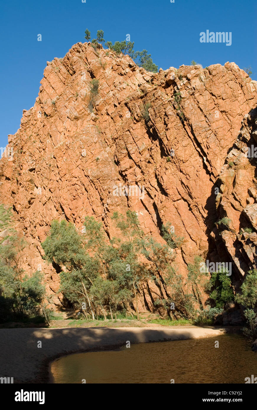 Emily Gap is a break in the Heavitree Range in the East MacDonnell ...