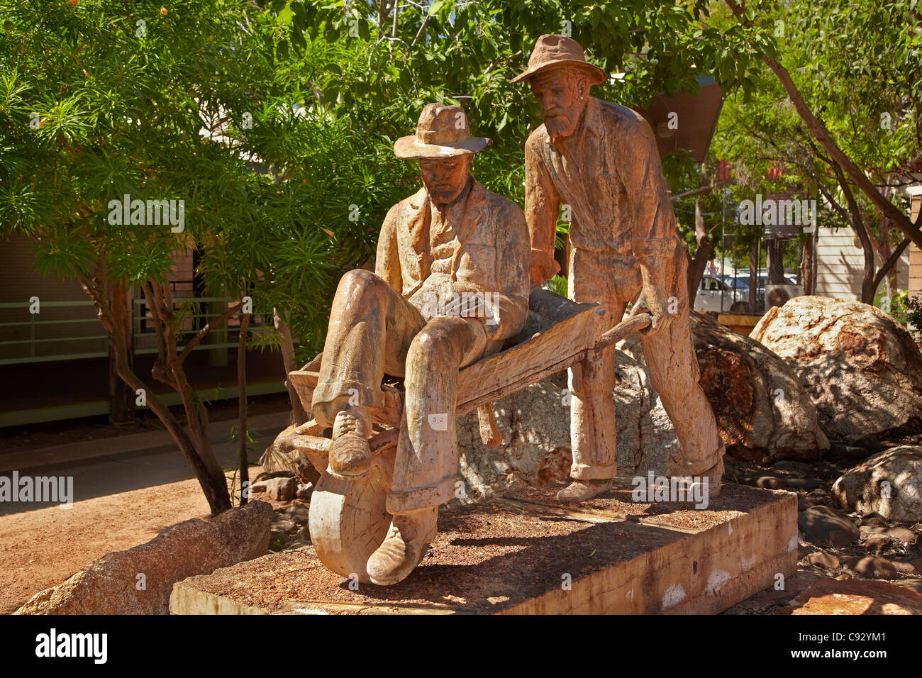 Russian Jack Memorial, Memorial Park, Halls Creek, Kimberley Region ...
