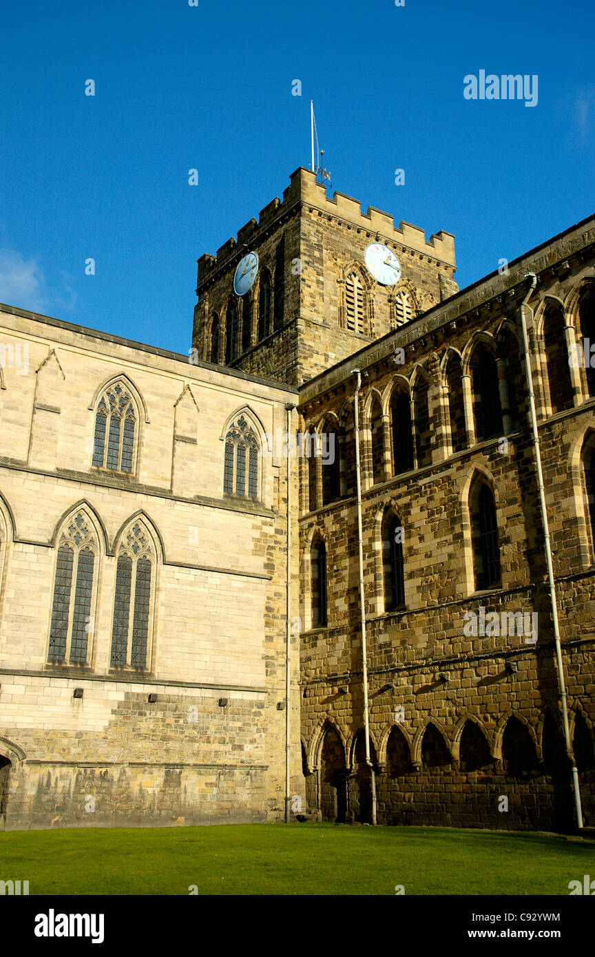 Hexham Hexham Abbey is a historic religious building. It is a 7th ...