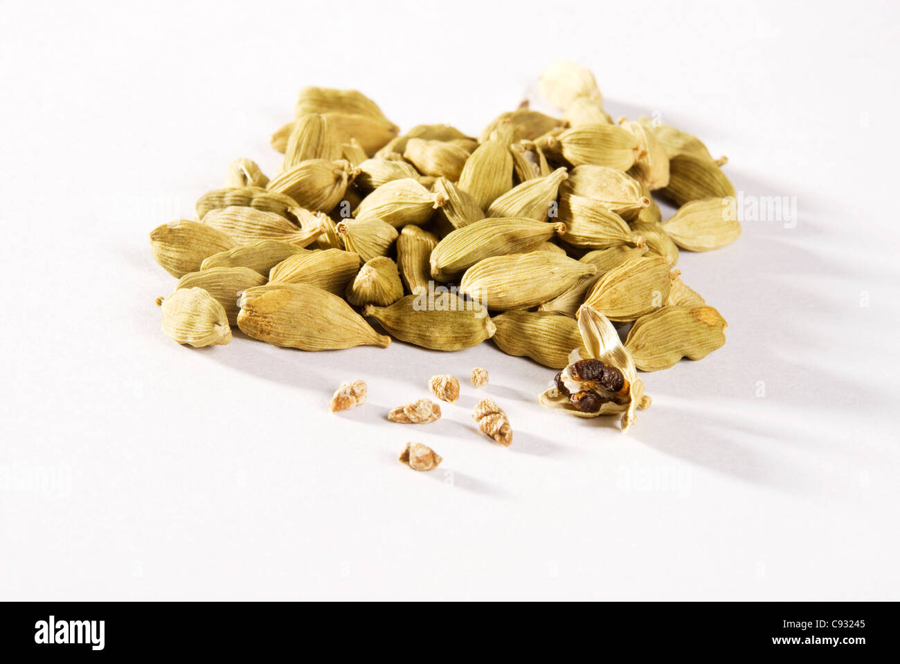 Open cardamom Cut Out Stock Images & Pictures - Alamy