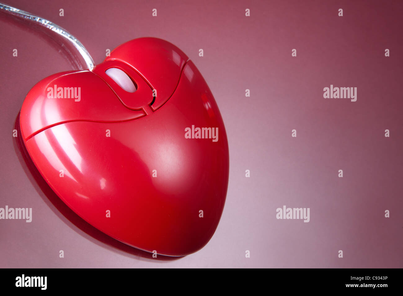 Heart computer mouse hi-res stock photography and images - Alamy