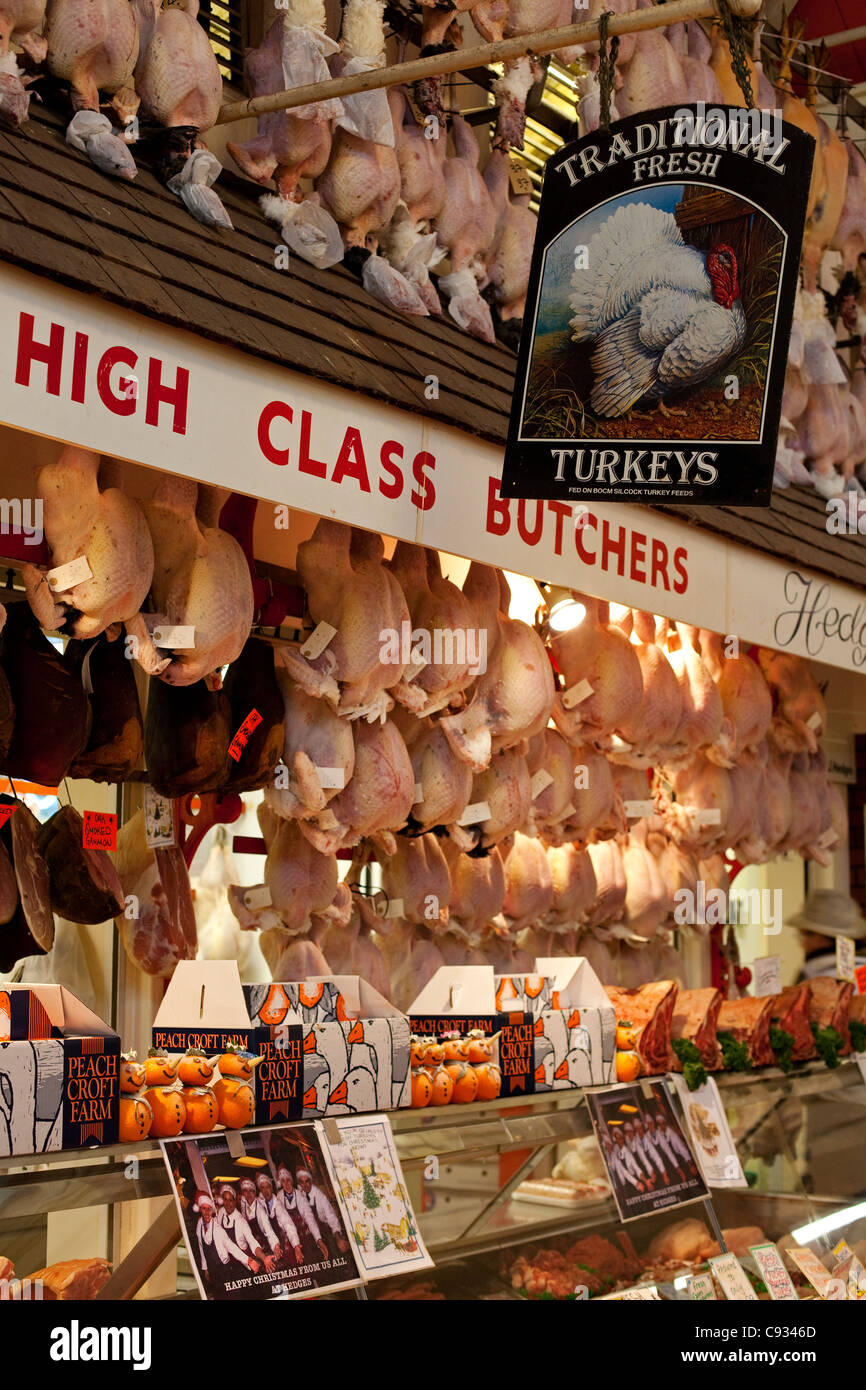 Oxford covered market butcher hi-res stock photography and images - Alamy