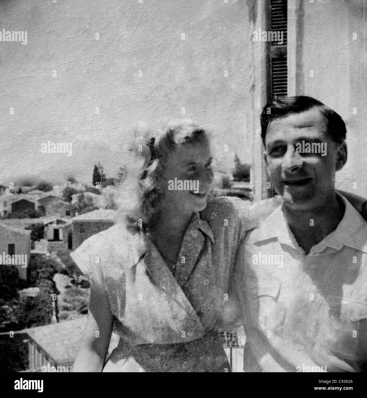 1950 s Couple Stock Photo Alamy