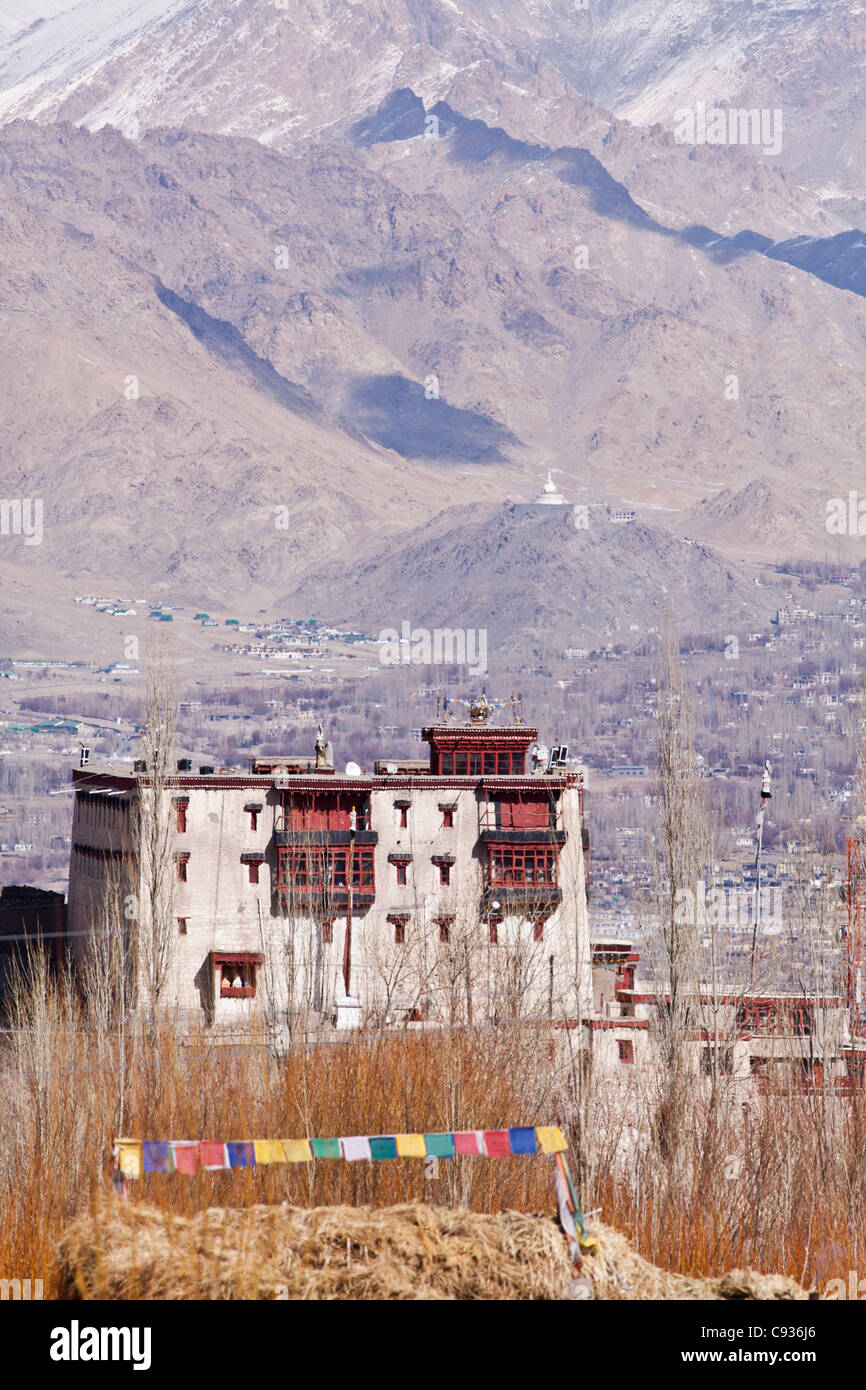 India, Ladakh, Stok. Stok Palace, home to the Queen of Ladakh Stock ...