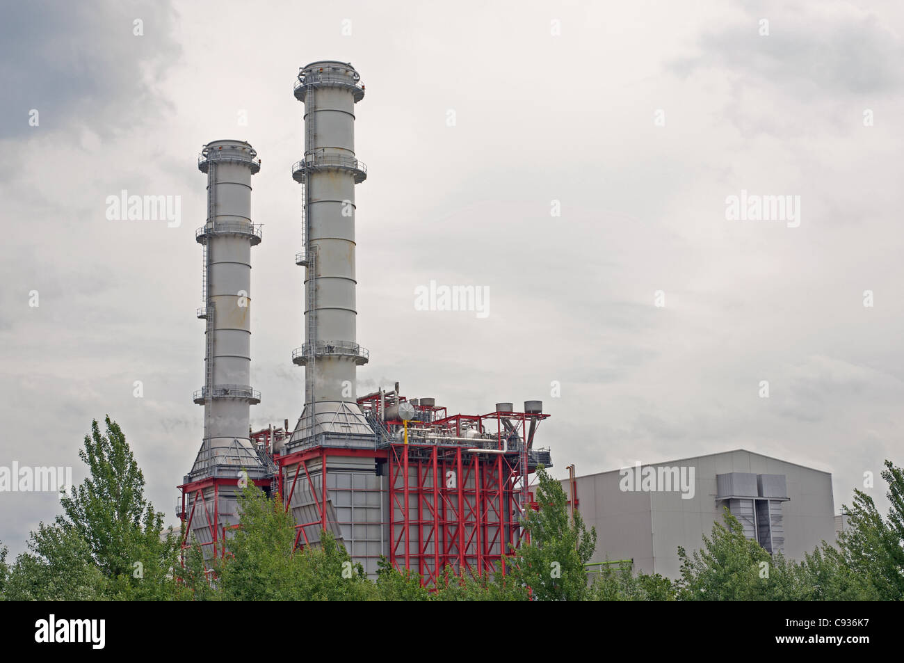 Sutton Bridge gas-fired power station Stock Photo - Alamy