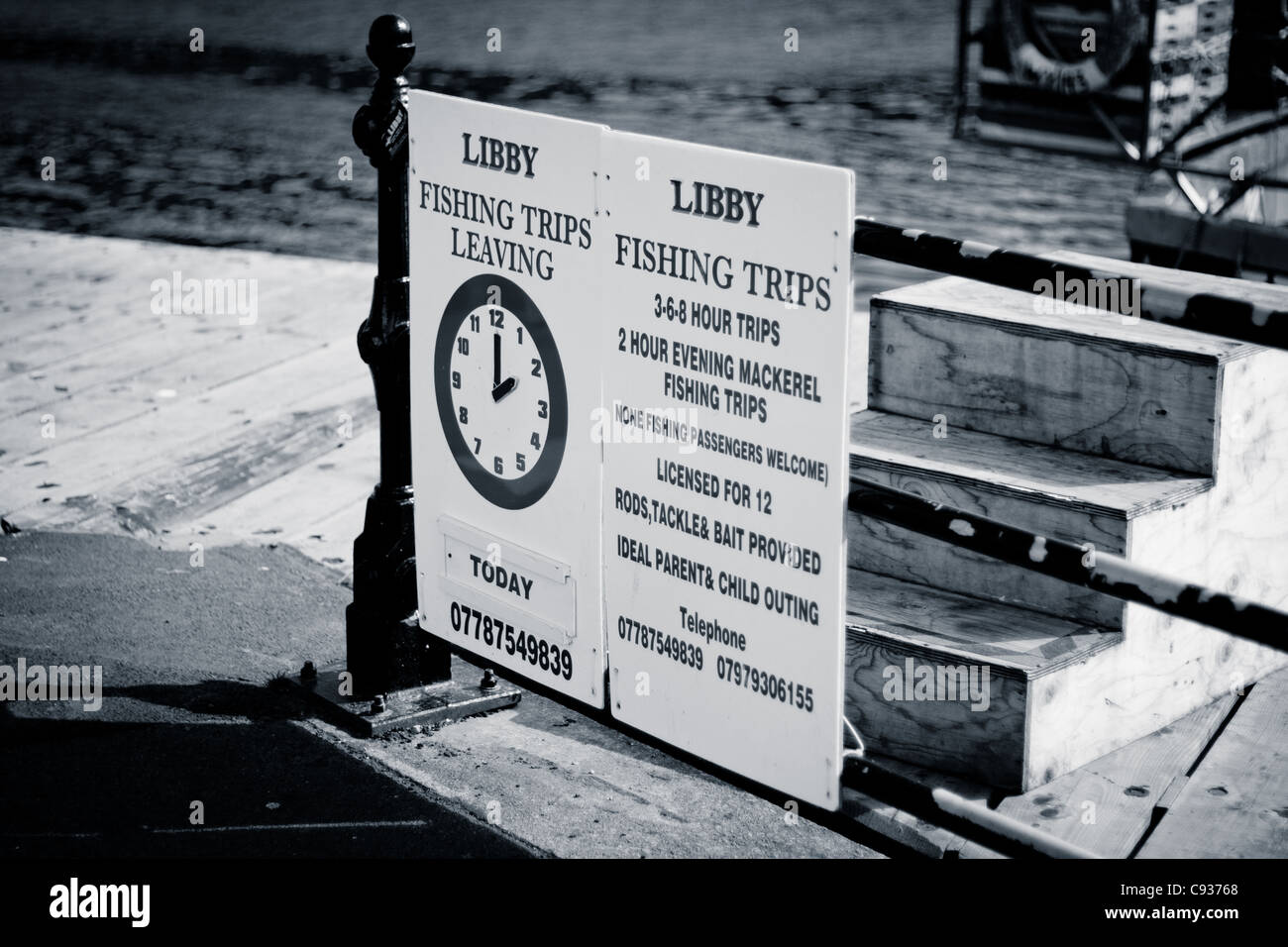 Fishing trip sign hi-res stock photography and images - Alamy