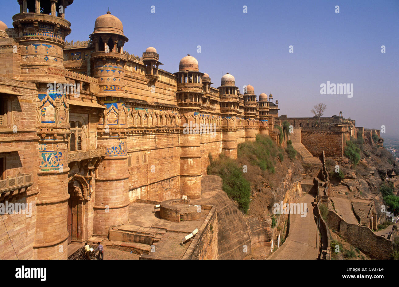 India, Madhya Pradesh, Gwalior. The Man Mandir Palace Stock Photo - Alamy